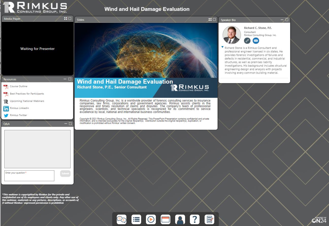 Powered by ON24 Webinar Layout – Path To Warren